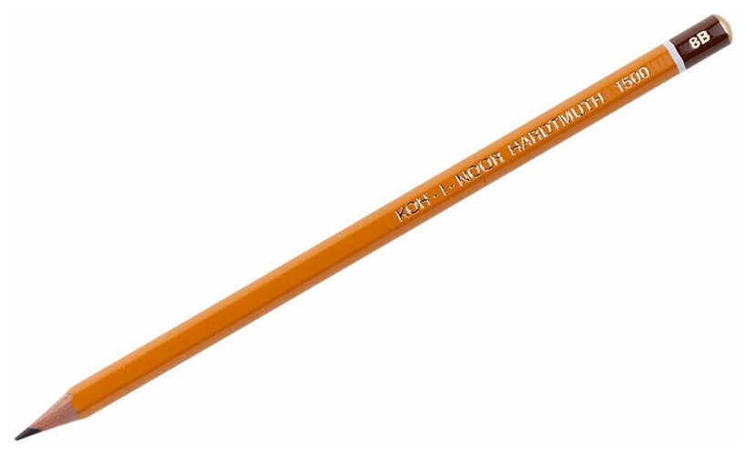 Карандаш Чернографитный Koh-I-Noor "1500" (8B)
