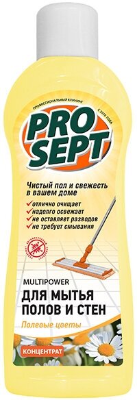 Концентрат для Мытья Пола Prosept Multipower 800мл 284-08 / Просепт.