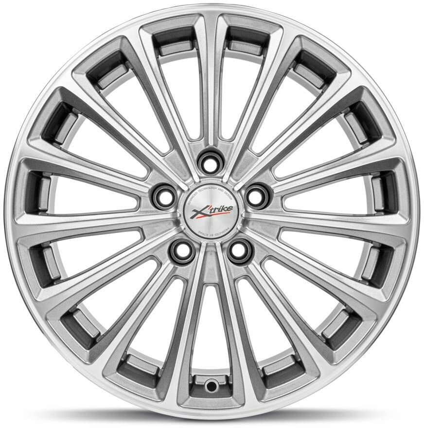 Диск литой X'trike X-136 7,0\R17 5*108 ET33 d60,1 HSB/FP [79853] Chery Tiggo 4; Tiggo 7 PRO Fb max 650 kg