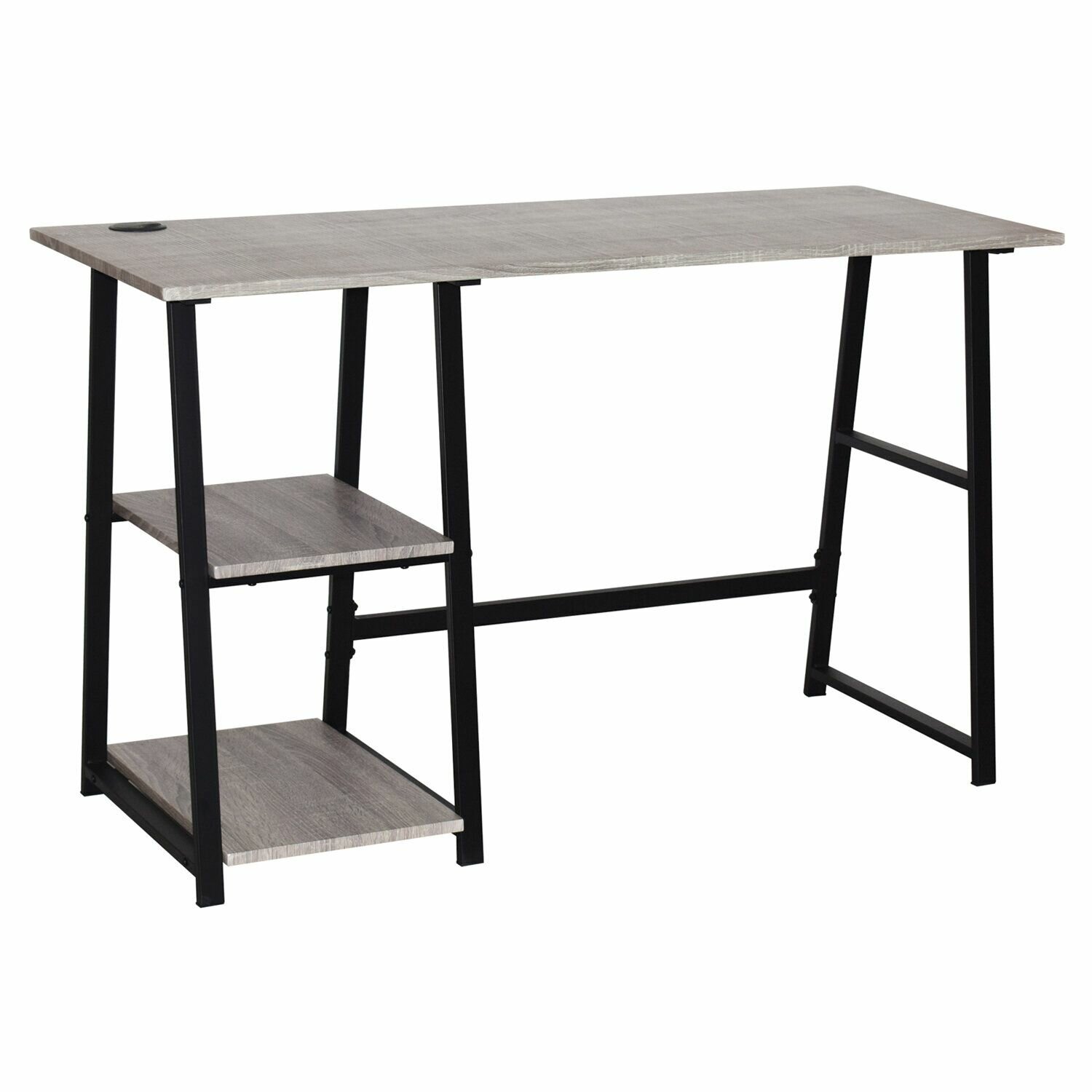 Стол на металлокаркасе BRABIX LOFT CD-006 дуб антик Размеры: Высота 1200мм Глубина 500мм Ширина 730мм