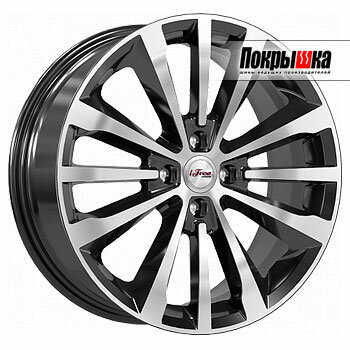 Диски литые IFREE Андерсен 7.0х17/4х100 D67.1 ET37.0, Блэк Джек