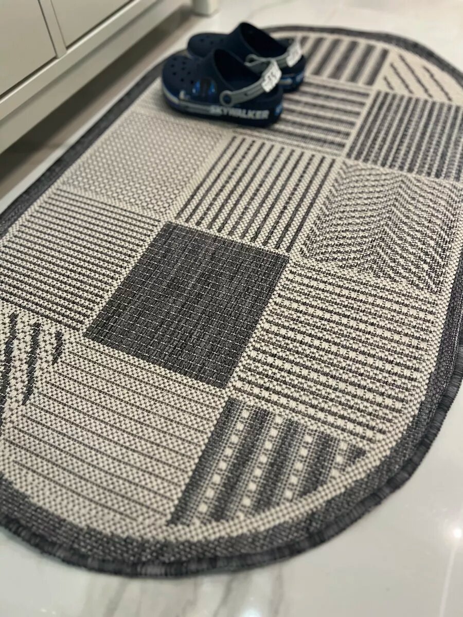 Коврик Natali's Carpets в прихожую циновка на латексной основе 60х100 см