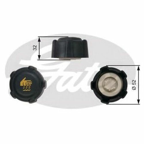 Крышка расшир. бачка 1336376 Gates RC223