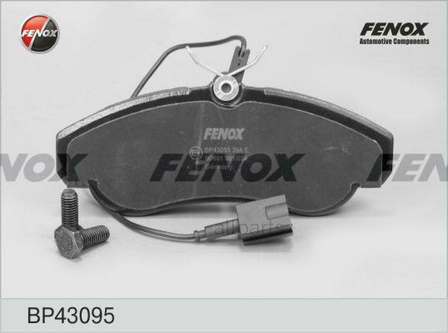FENOX BP43095 Колодки торм. пер.