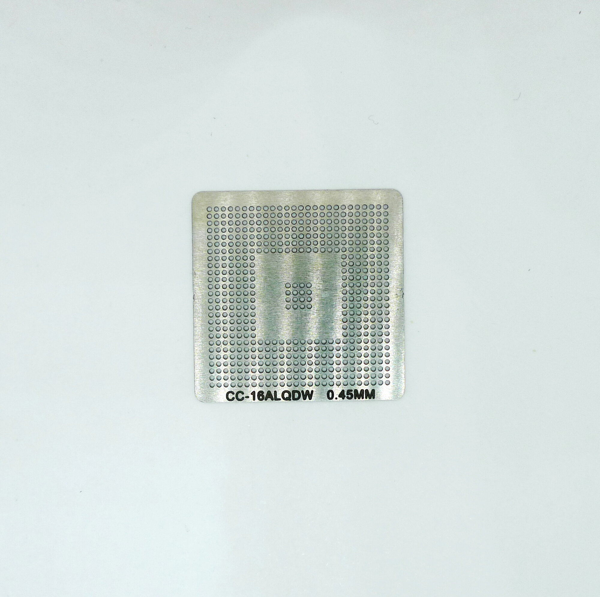 Трафарет BGA для реболлинга CC-16ALQDW 0.45 мм