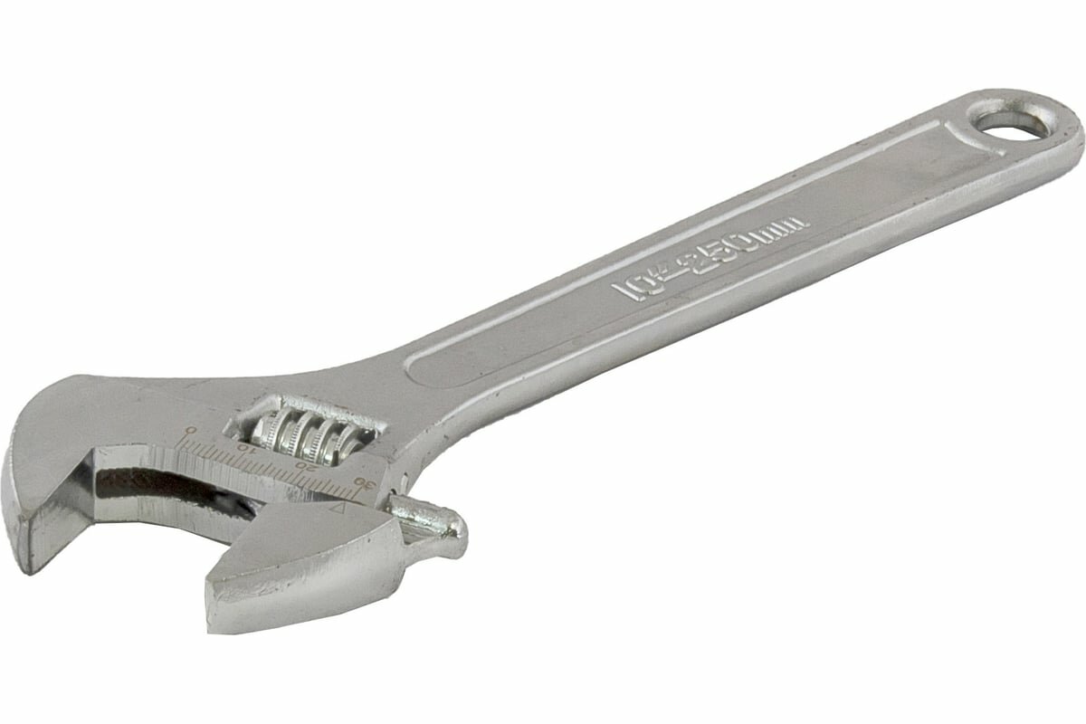 Вихрь разводной ключ 250 мм 73/6/10/2 с длинной рукоятью и сменными губками