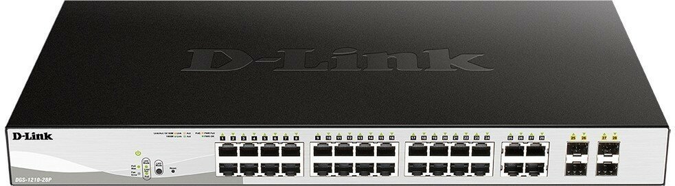 Коммутатор (свитч) D-Link (DGS-1210-28P/FL)