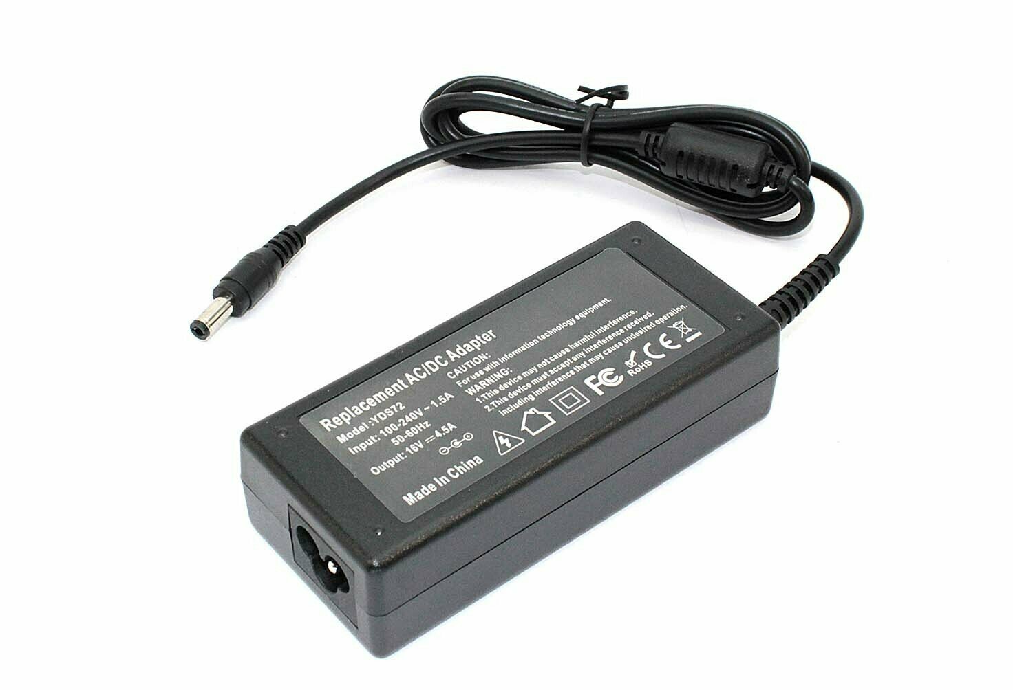 Блок питания (сетевой адаптер) для ноутбуков Lenovo 16V 4.5A 5.5x2.5 OEM тип VB