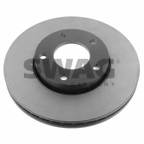 Диск тормозной передний Swag 83 93 2765 для Mazda 3 (1999-2014), Mazda 5 (2005-2010), MAZDA (CHANGAN) 3 (2006-2014)