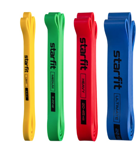 Эспандеры ленточные для кросс-тренинга STARFIT ES-804 212 см, 4шт.