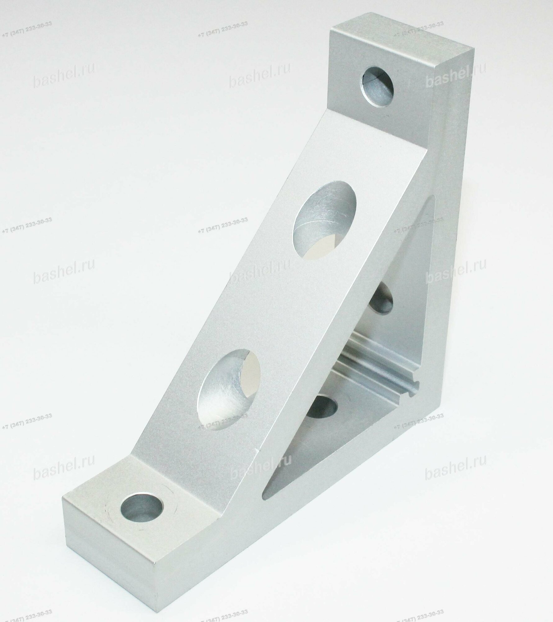 Уголок алюминиевый 100х100 для 40-го профиля