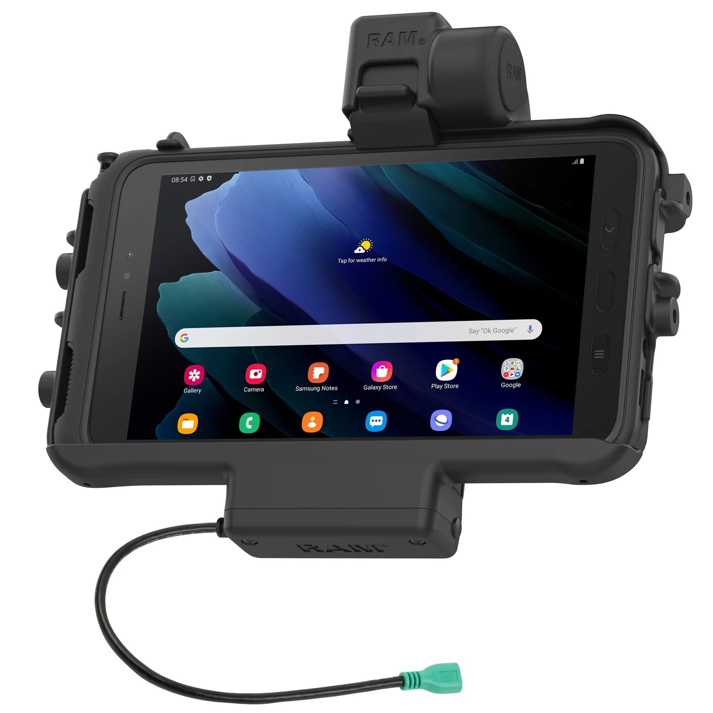 Низкопрофильная док-станция RAM с питанием для Tab Active5; 3; 2 (RAM-HOL-SAM58PTU)