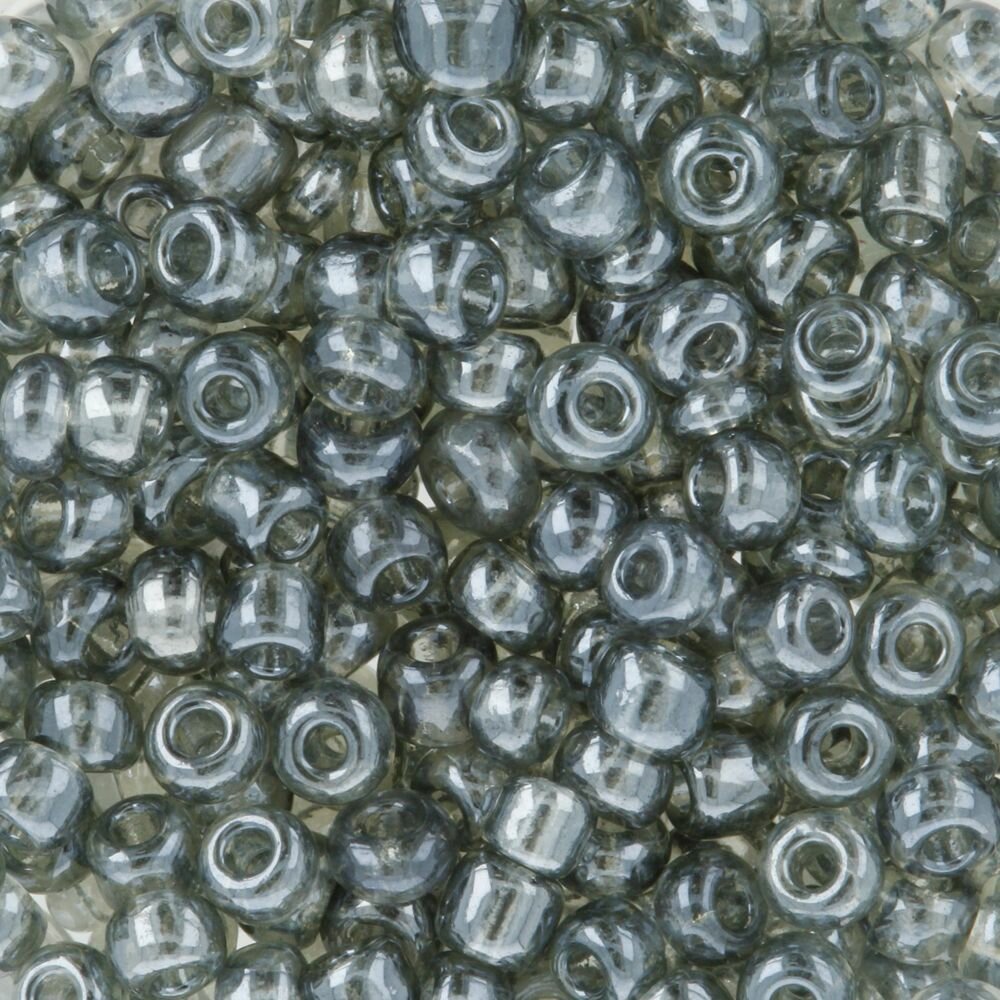 Бисер "Zlatka" GR 08/0 (0101-0121A) 10 шт 10 г №0112 серый