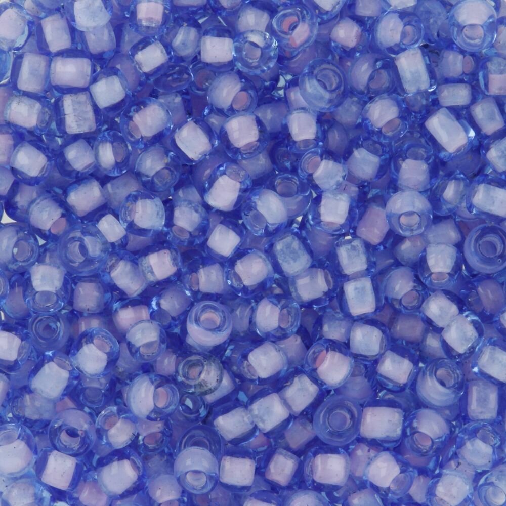 Бисер "Zlatka" GR 11/0 (0301-0324) 10 шт 10 г №0313 сиреневый