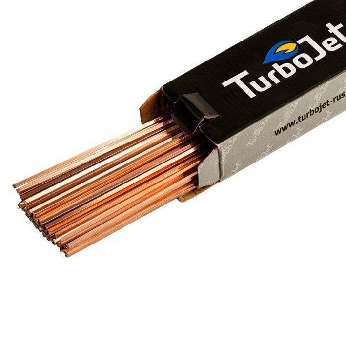 Припой медный для пайки 1кг TurboJet CP202 медно-фосфорный 0%