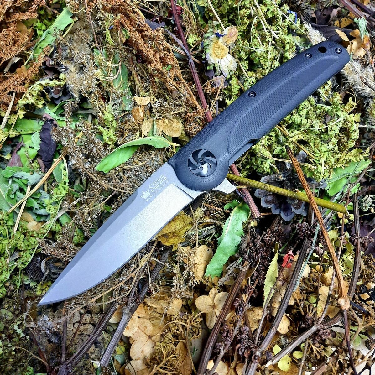 Складной нож Biker Z D2 TacWash, 4650065059657