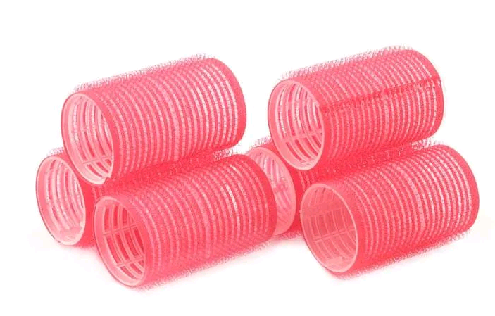 Ellis Cosmetic Ellis Cosmetic Бигуди-липучки на пластиковой основе 6 шт. (диаметр 36 мм, длина 63 мм.) (bl 36)