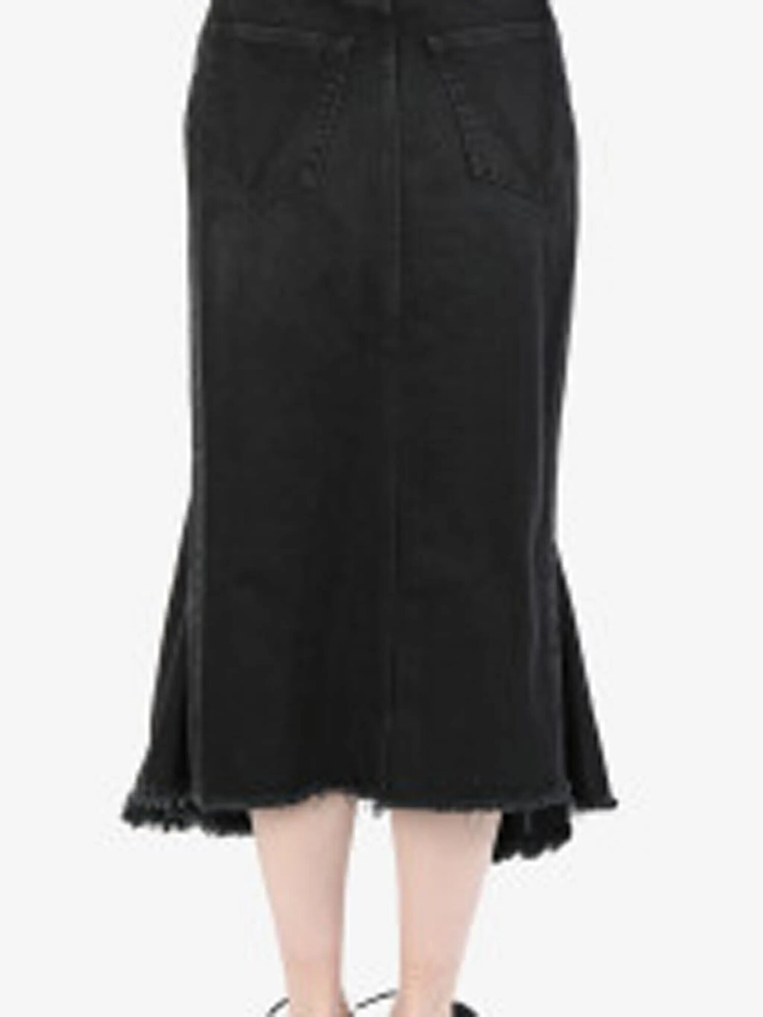 Юбка Vetements Denim midi skirt, размер 42 — фото 1