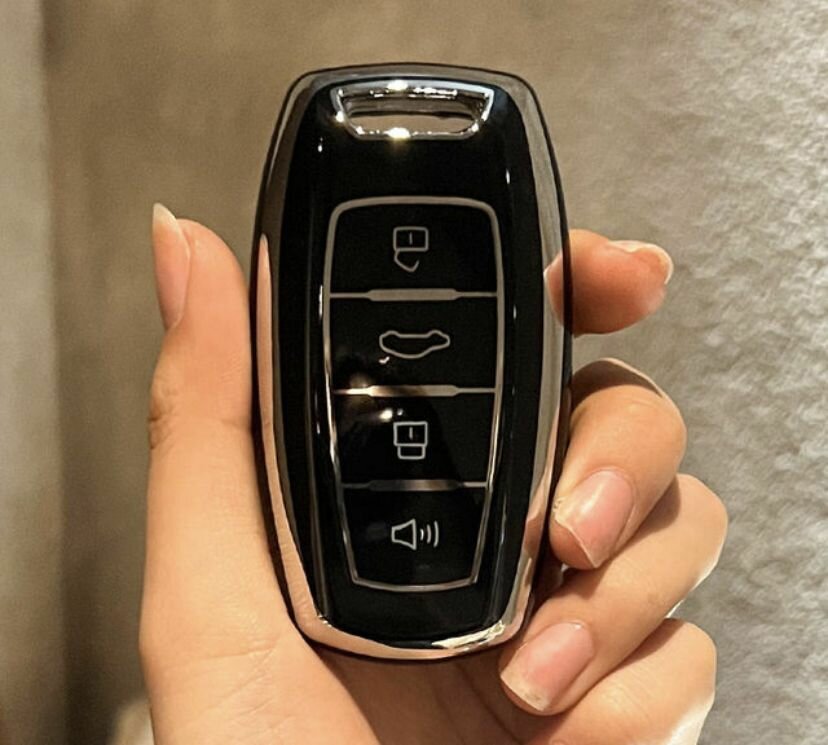 Чехол для ключа Haval Dargo, Jolion, F7, F7x TPU black