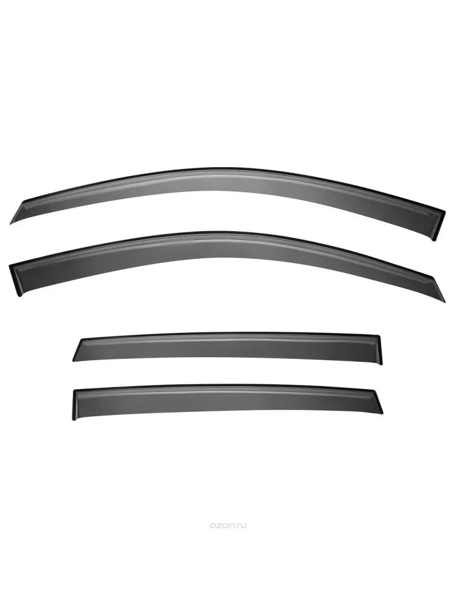 Дефлекторы на окна автомобиля Artway Mazda CX-5 17 инжекционные с металлизированным молдингом