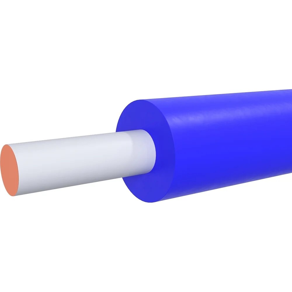 Провод Нв-0,35 4 600 Торкабель синий (100м) на катушке, из меди, 600 В