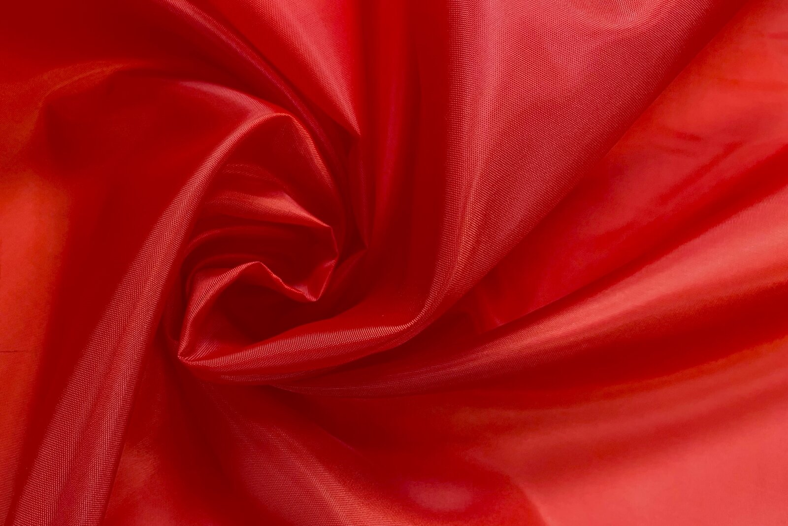 Ткань подкладочная Taffeta ярко-красная, ш150см, 0,5 м