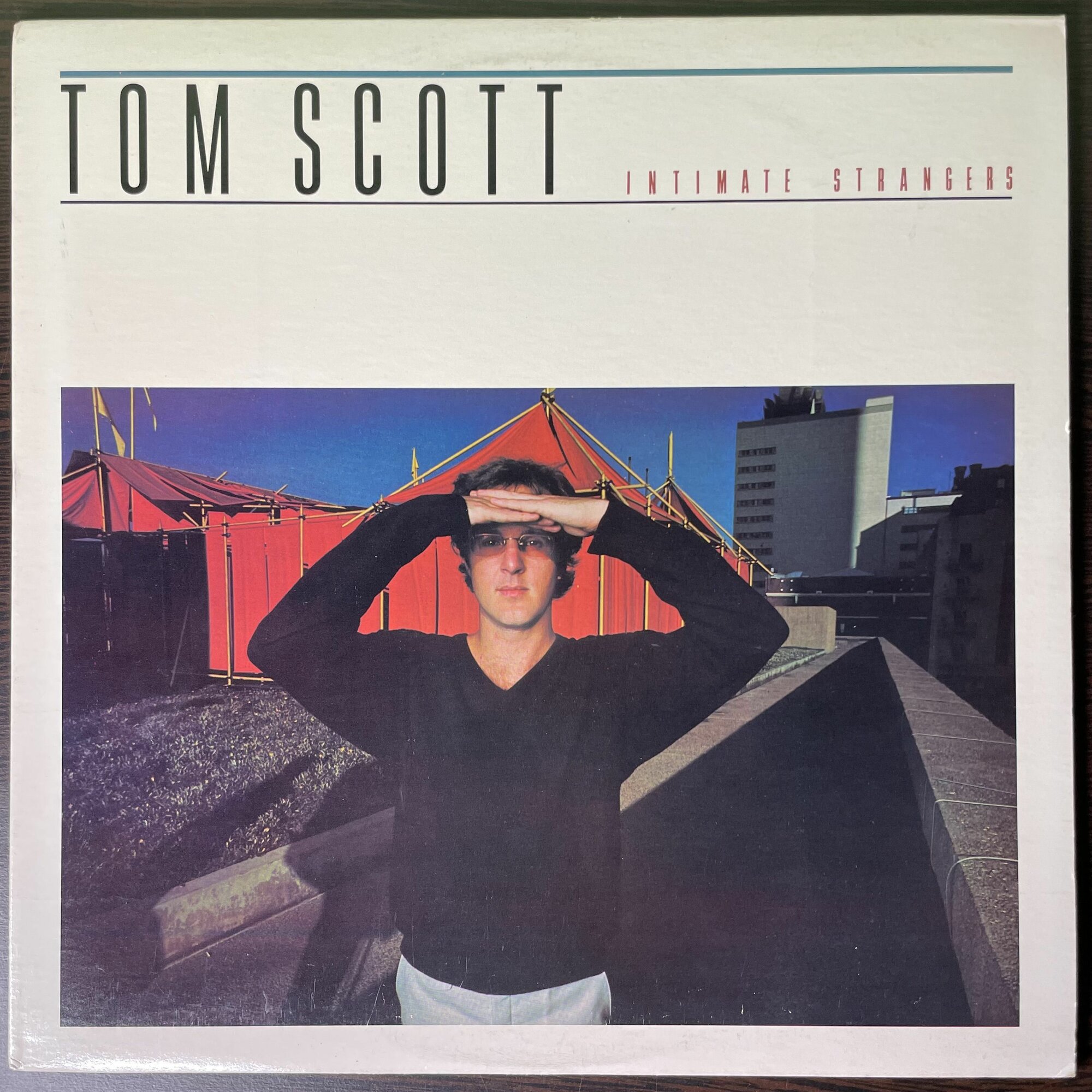 Виниловая пластинка Tom Scott - Intimate Strangers (США 1978г.)
