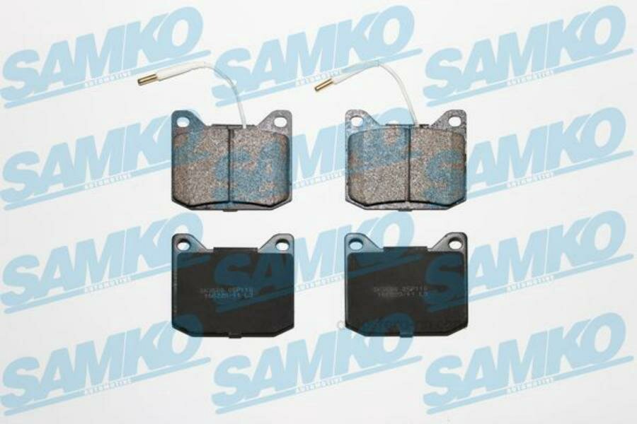 SAMKO 5SP118 Колодки тормозные SAMKO 5SP118