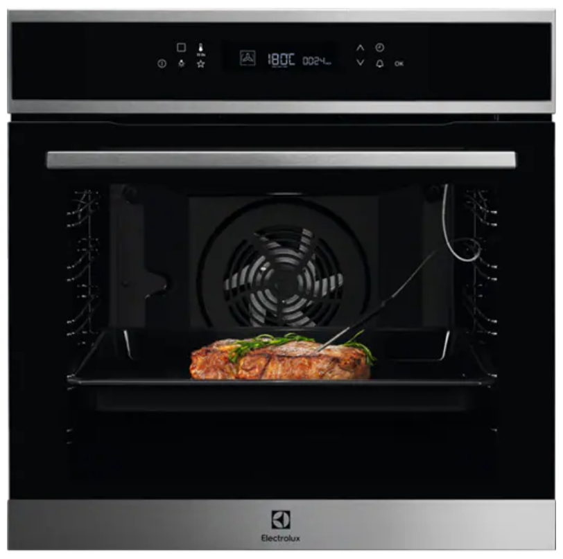 Духовой шкаф Electrolux COE7P31X2 , электрический, черный/серебряный