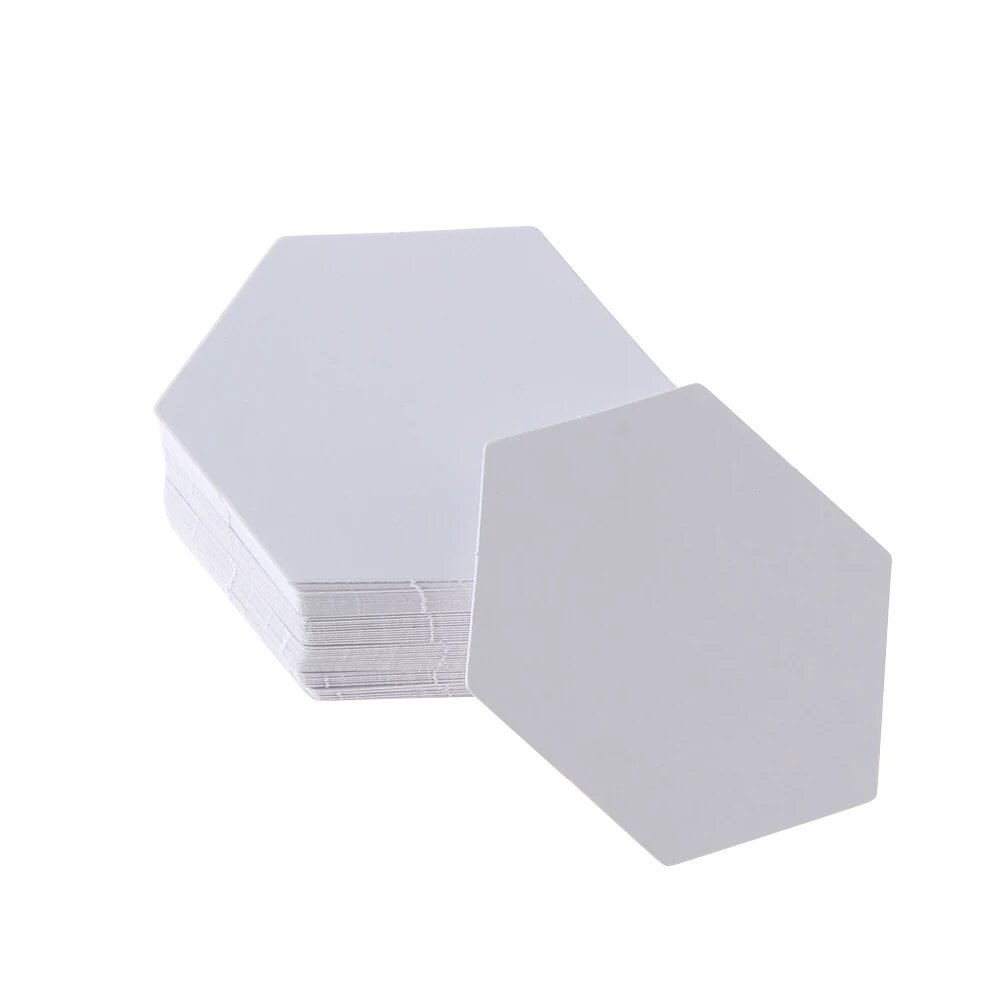 Шаблоны для квилтинга из бумаги, 100 шт, 6 размеров 12mm