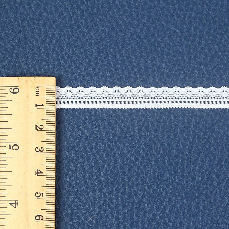 Белое эластичное кружево 1-2 см, Цвет: A lace-1452