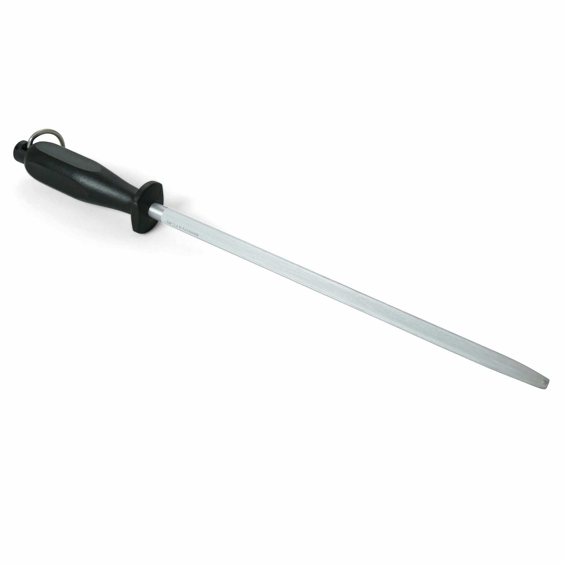 Мусат круглый профессиональный для заточки ножей, стальной, 31 см, Giesser.