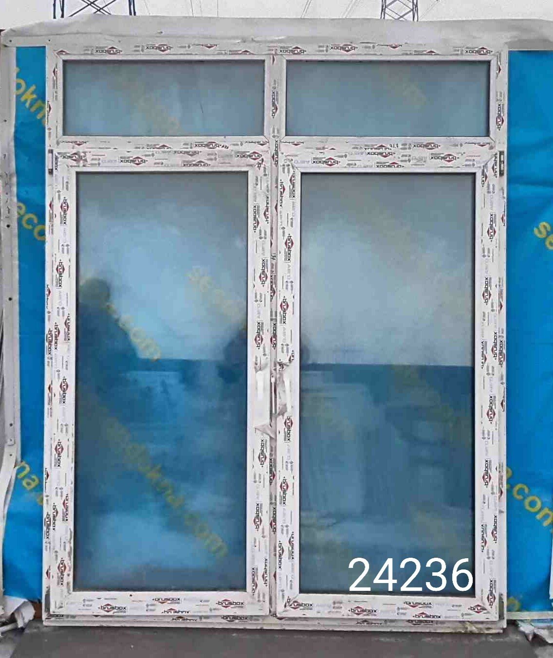 Пластиковое окно Б/У 1940(в) 1630 об х 1570(ш)