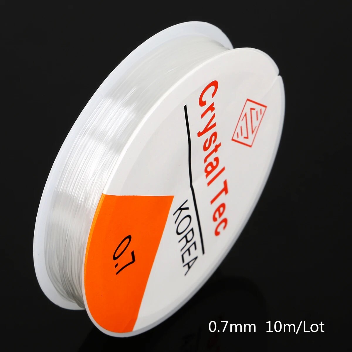 Прозрачная эластичная нейлоновая нить для бижутерии 2 rolls, 0.7mm