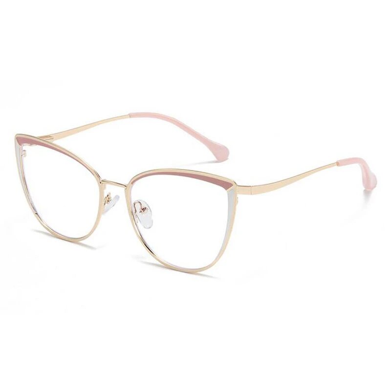 Очки женские кошачий глаз, Anti Blue Light Lens, Myopia -0.5