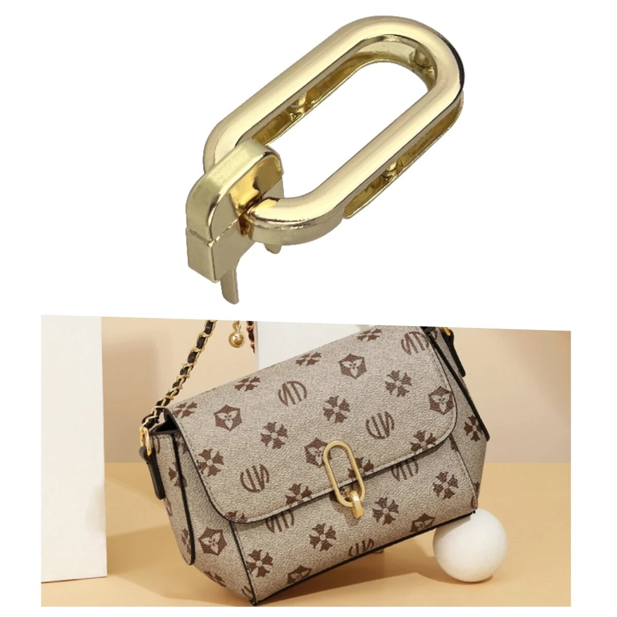 Металлический ремешок для сумок