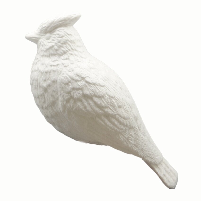 Форма-заготовка для творчества Туендатская сувенирная мастерская из пенопласта, Свиристель, H 20 см