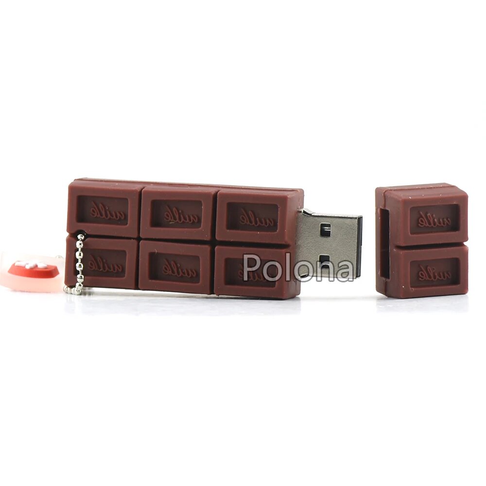 BiNFUL USB-флешка силиконовая 16 ГБ Коричневый