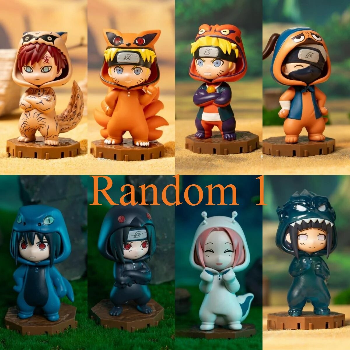 Bandai NARUTO Фигурка Q-версия 1 BOX Random 1