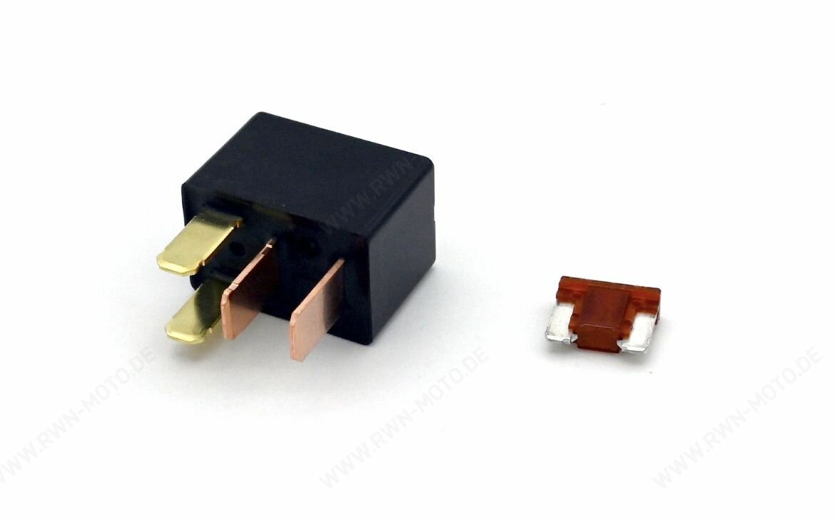 Набор силового реле и предохранитель 7.5A для мотоцикла Honda; Артикул Honda: 08A70MGSD30 (Оригинал)