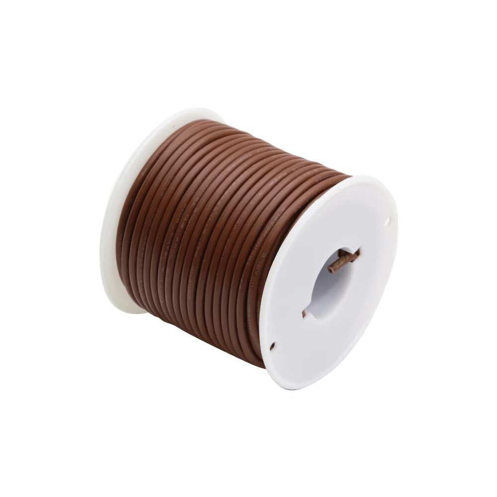 Diligent ant Силиконовый провод 12-22 AWG 24 AWG 50 metres, Коричневый