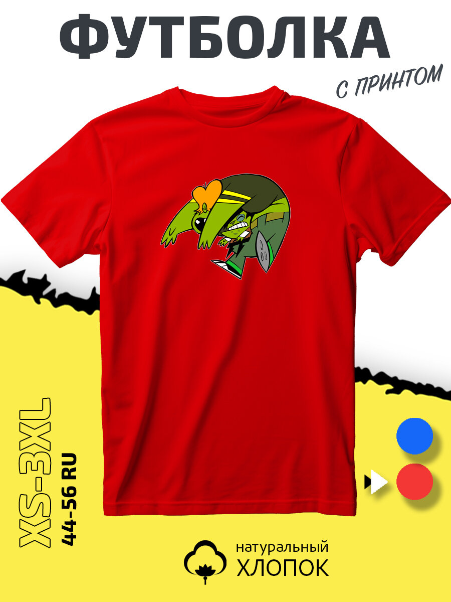 Футболка зеленый гоблин