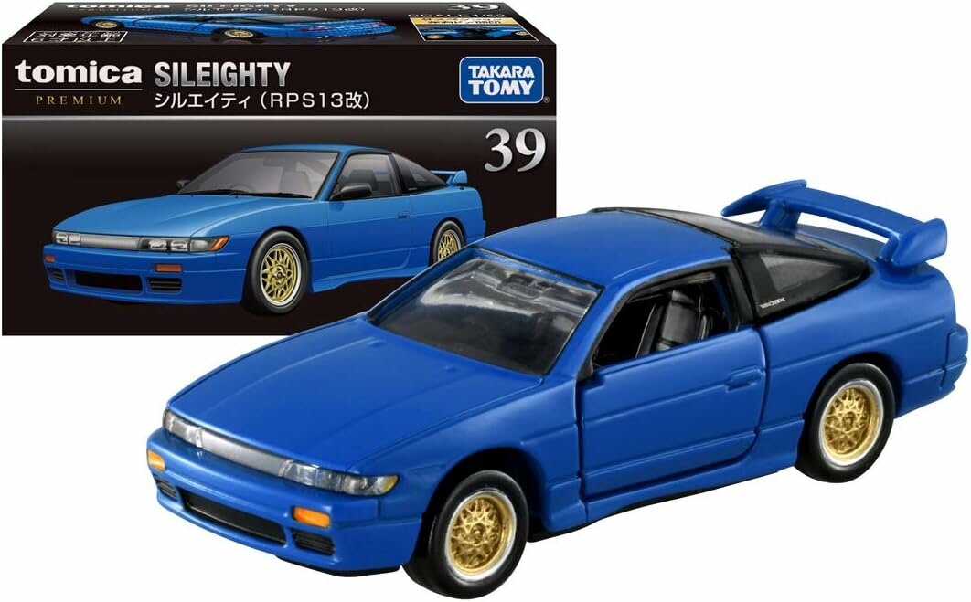 Коллекционная машинка Takara Tomy Tomica Premium No. 39 Nissan 180SX Sileighty (RPS13)