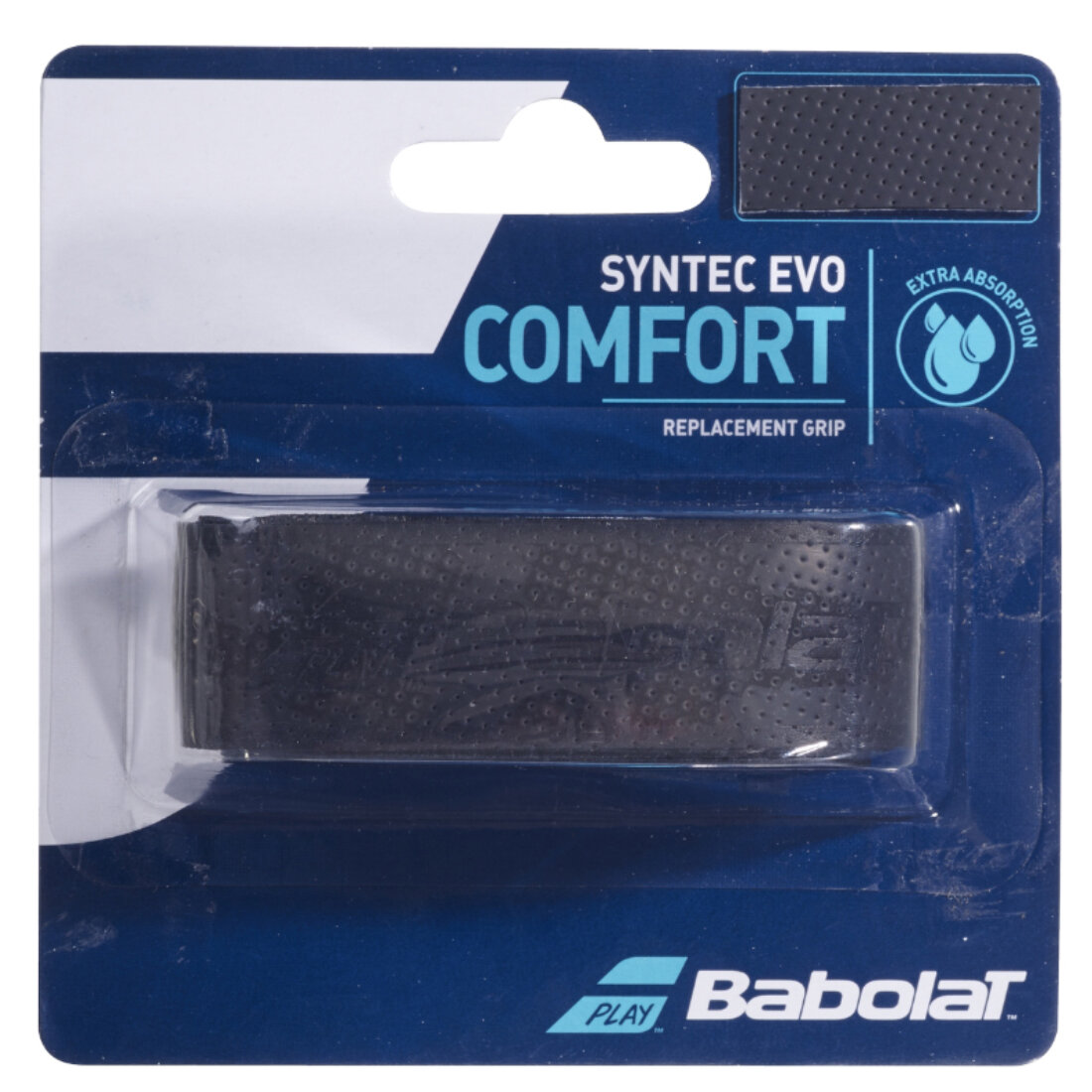Обмотка для ручки Babolat Grip Syntec Evo x1, полиуретан, Black