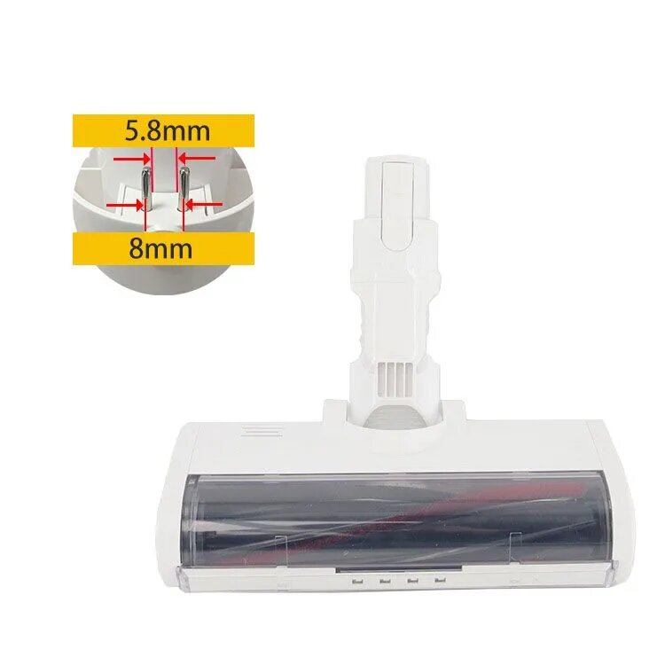 Турбощетка для ковровых покрытий Xiaomi G10 G9 1C / Dreame V11 V10 V9 - 5.8mm моторизованная Большая шерстяная щетка