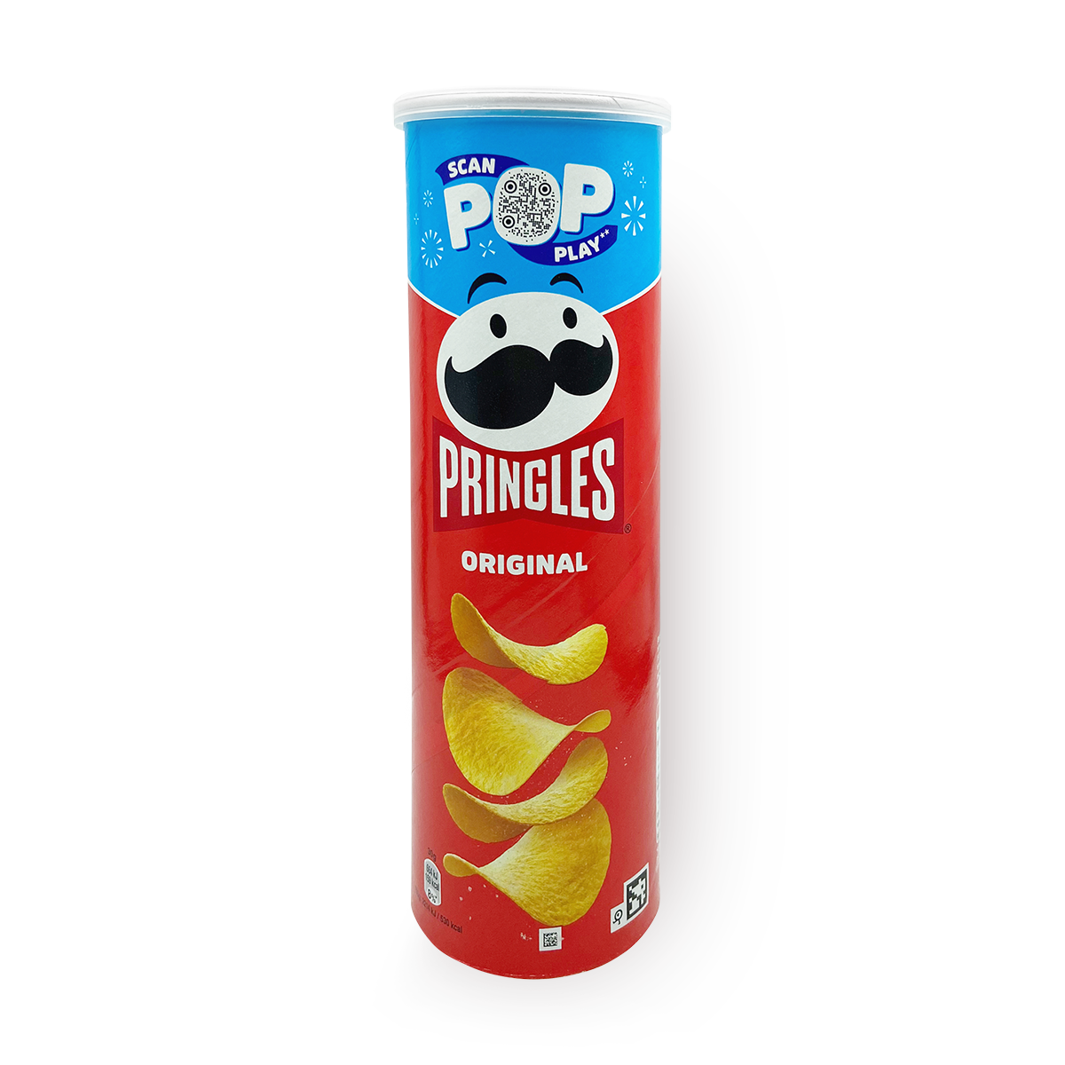Чипсы Pringles Original, картофельные, 165 г, упаковка туба, 1 шт