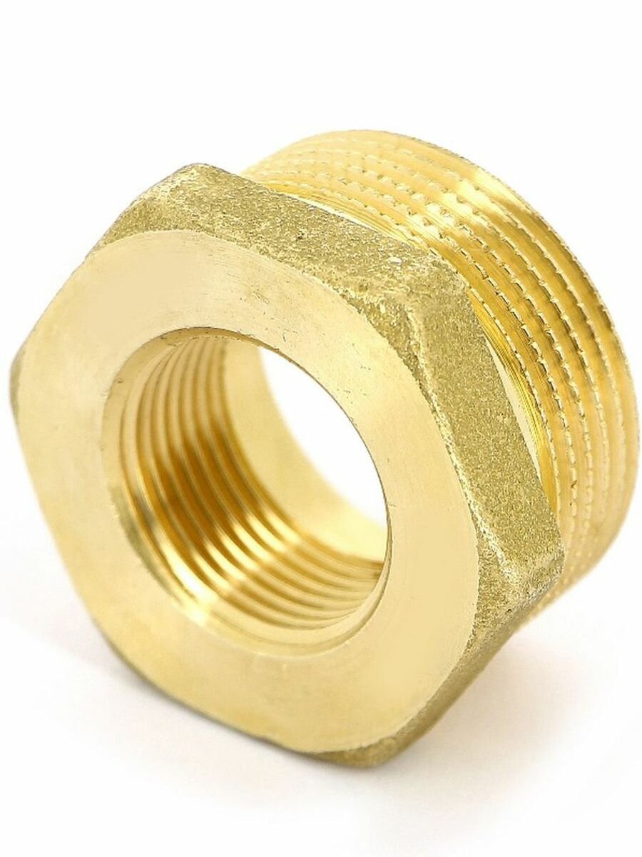 Футорка Tiemme 1.1/4"Нх3/4"В латунь, 1500098(1581G000705)