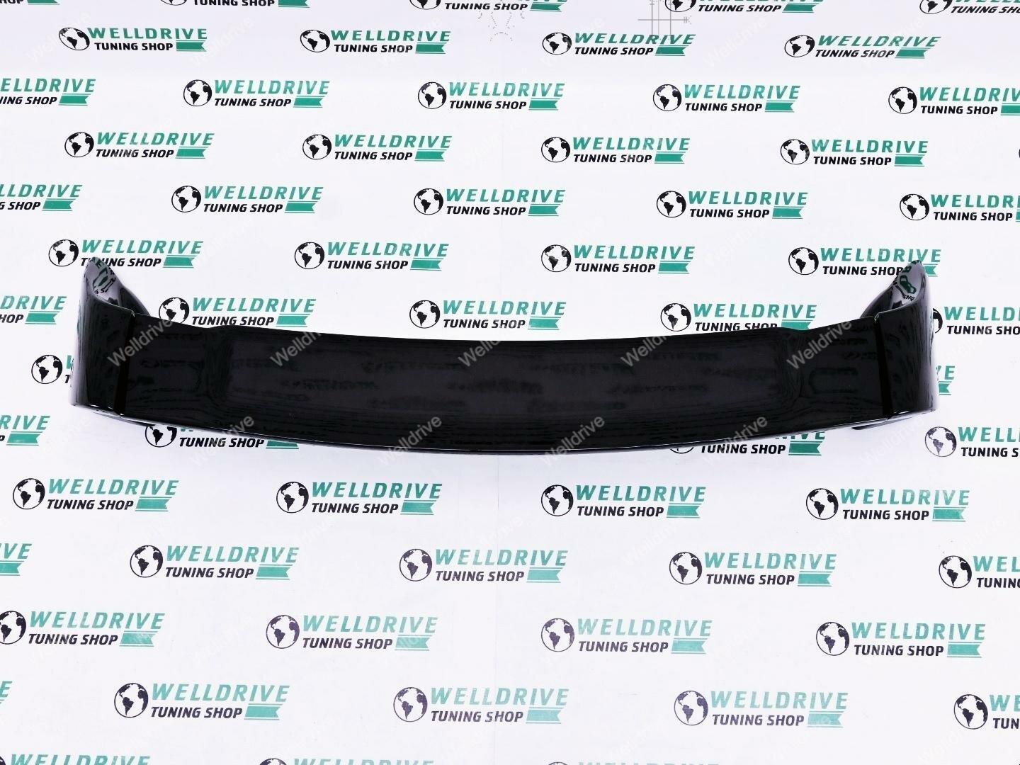 Спойлер на крышку багажника Honda Civic 8 FD 4D/Accord 7 Mugen черный глянец