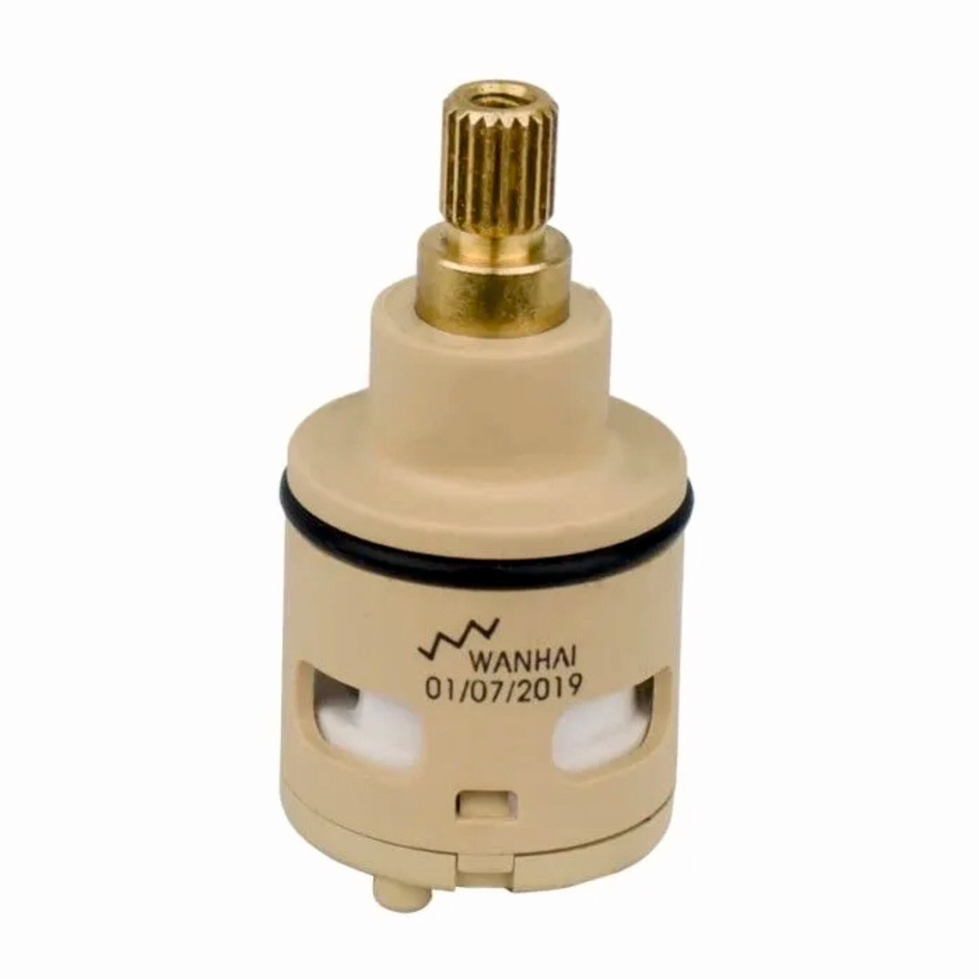 Картридж керамический FRAP для переключателя душа 25мм, F54-3 с латунным штоком