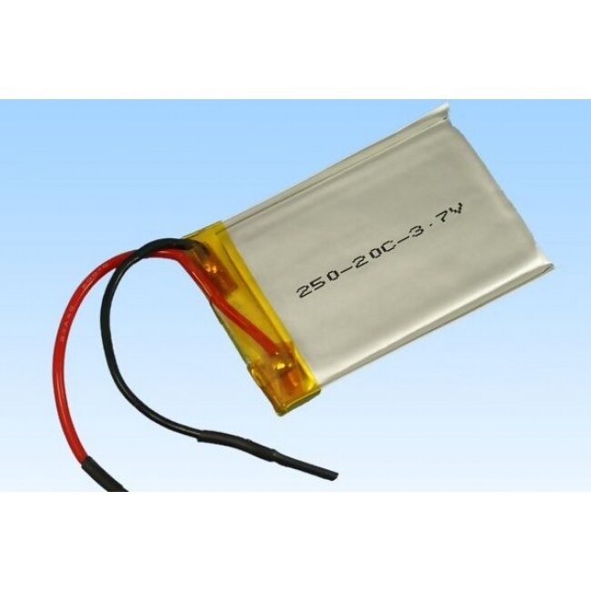 Аккумулятор LP601730 250mAh